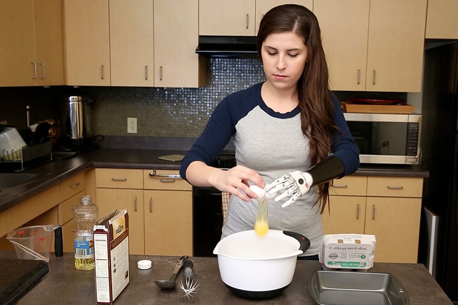 Cooking with an Upper Limb Prosthesis