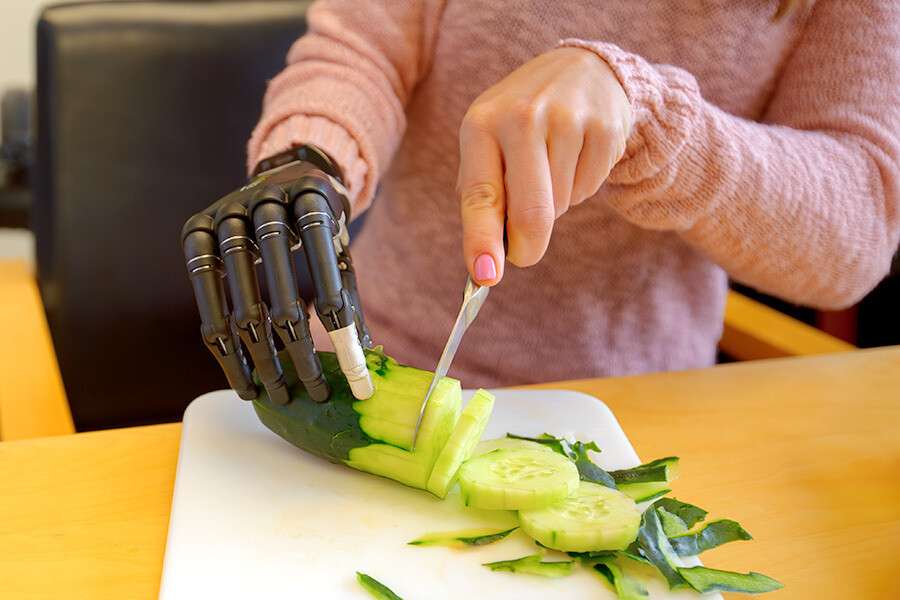 Cooking with an Upper Limb Prosthesis