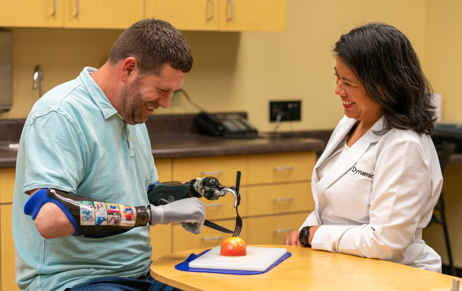 How We Help Our Patients Learn to Use Their Prosthesis