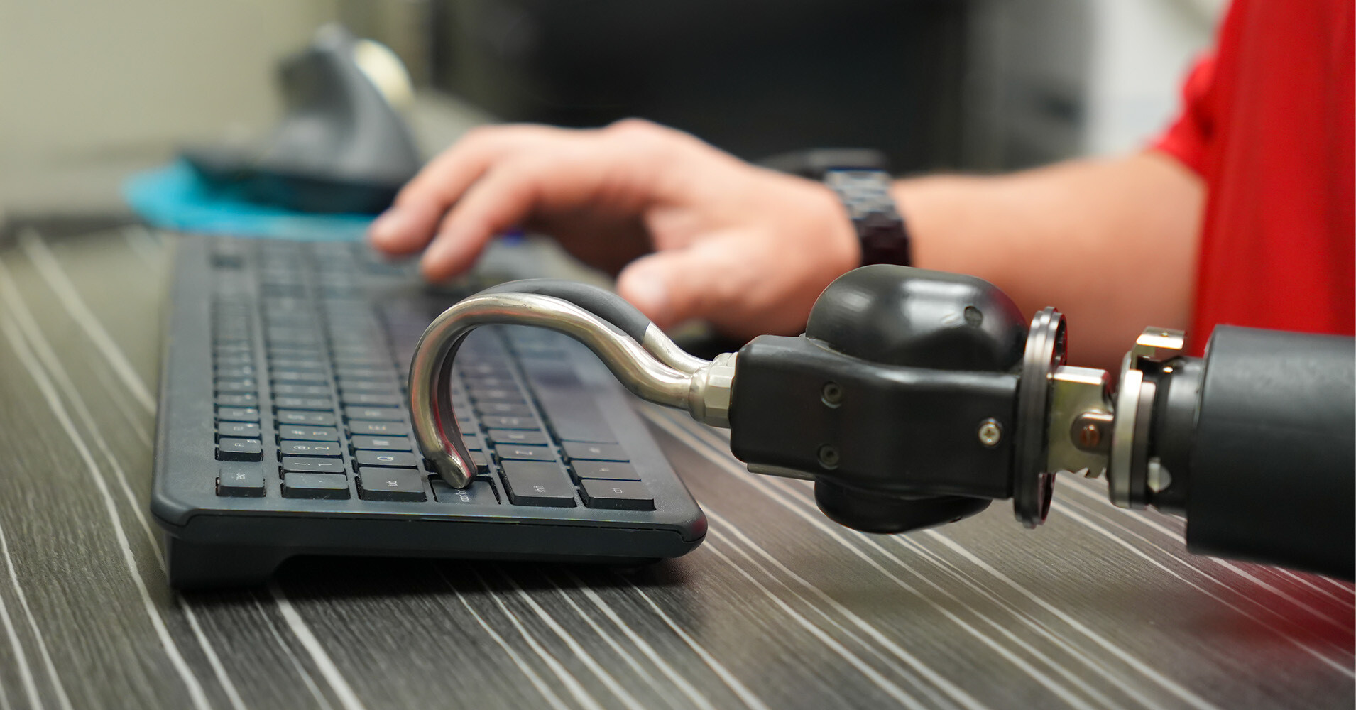 Typing and Texting with an Upper Limb Prosthesis